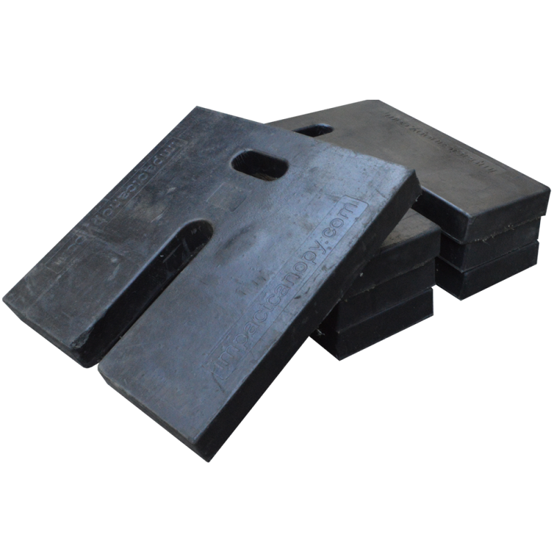 Rubber Weight Plates for Canopy Tents