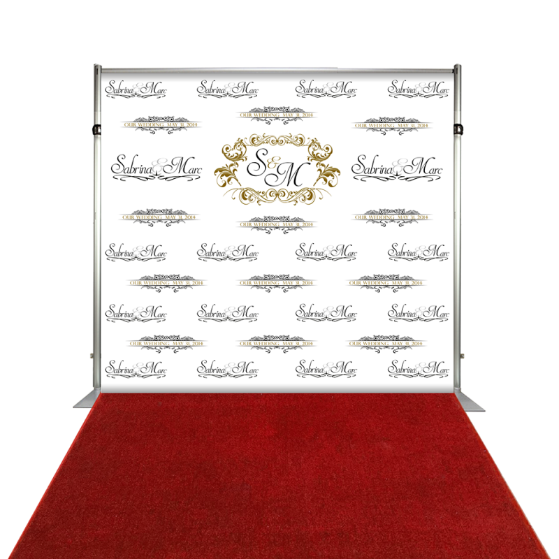 Banner Backdrop - Custom Personalized