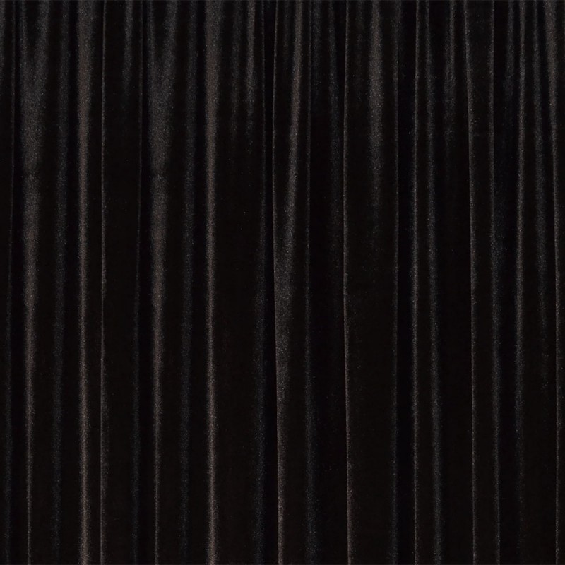 Pipe & Drape - Black Velour Draping