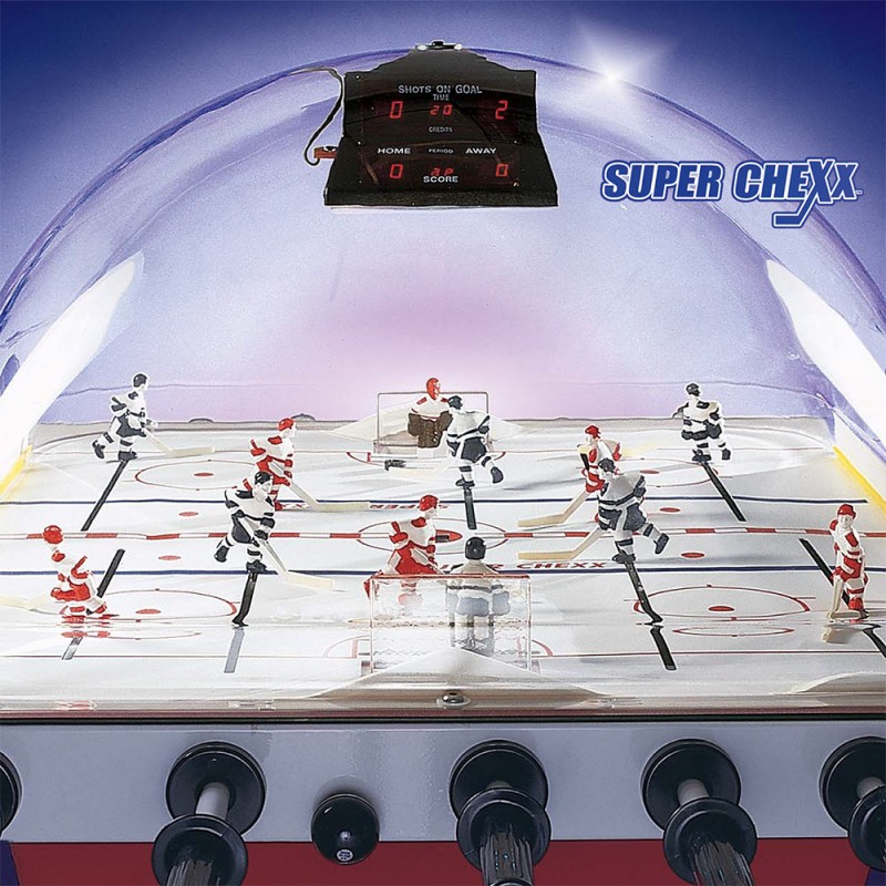 Super Chexx Table de Hockey à Dôme